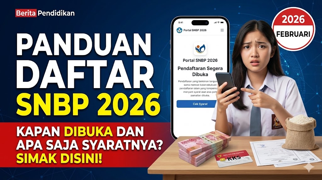 Panduan Daftar SNBP 2026, Kapan Dibuka dan Apa Saja Syaratnya?